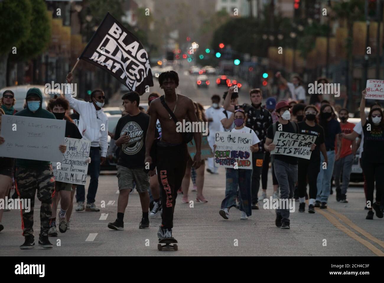 Blm california protest hi-res stock photography and images - Alamy