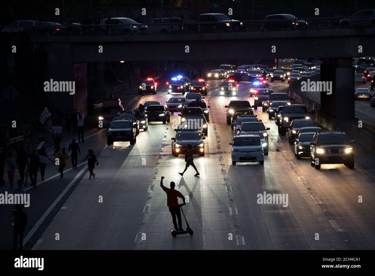 Traffic signs california hi-res stock photography and images - Alamy