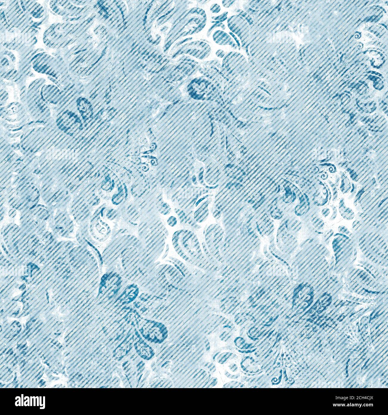 Seamless blue ink pen crosshatch blueprint pattern Stock Photo - Alamy