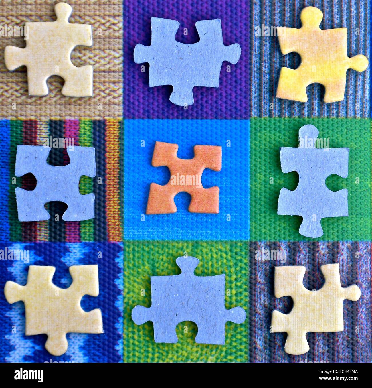 Grid puzzle hi-res stock photography and images - Alamy