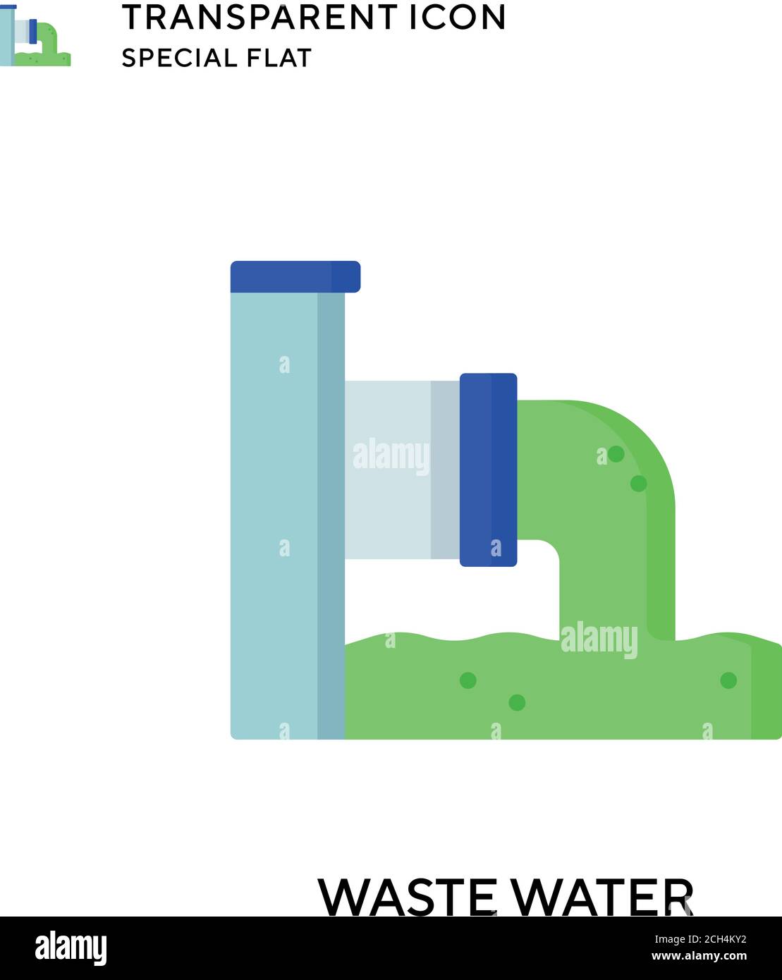 Wastewater treatment plant aerial view Cut Out Stock Images & Pictures ...