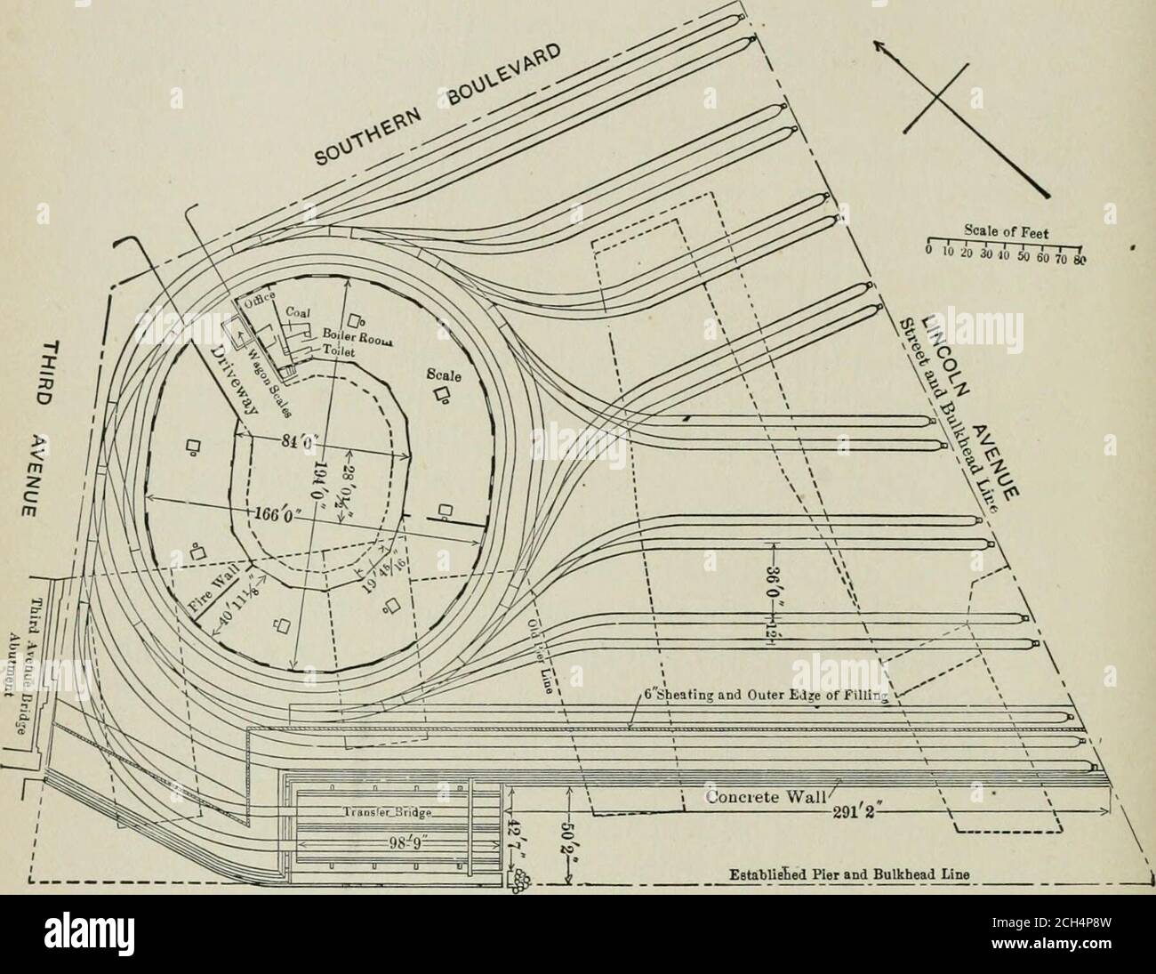 . The elements of railroad engineering . for a clusterof tracks as for ...
