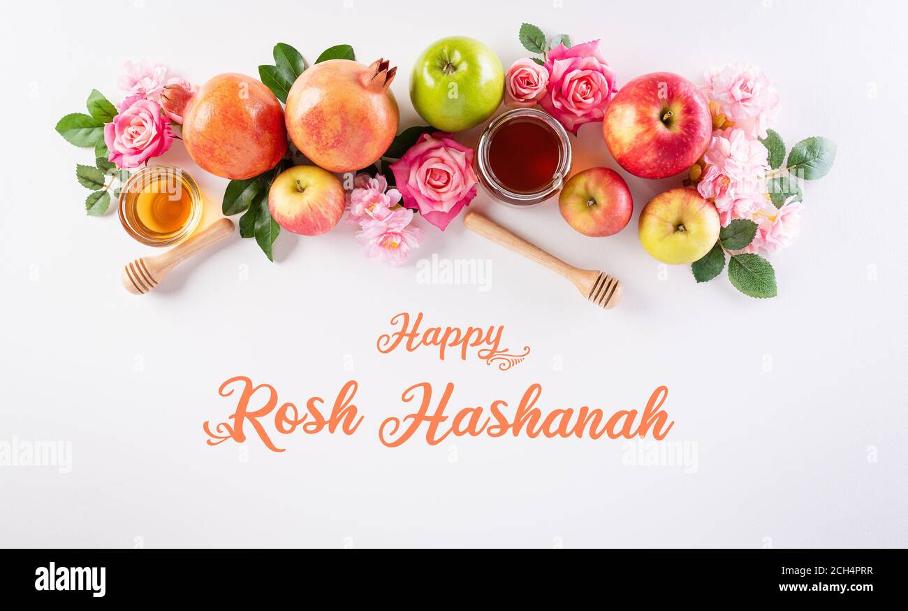 Rosh hashanah (jewish New Year holiday), Concept of traditional or ...