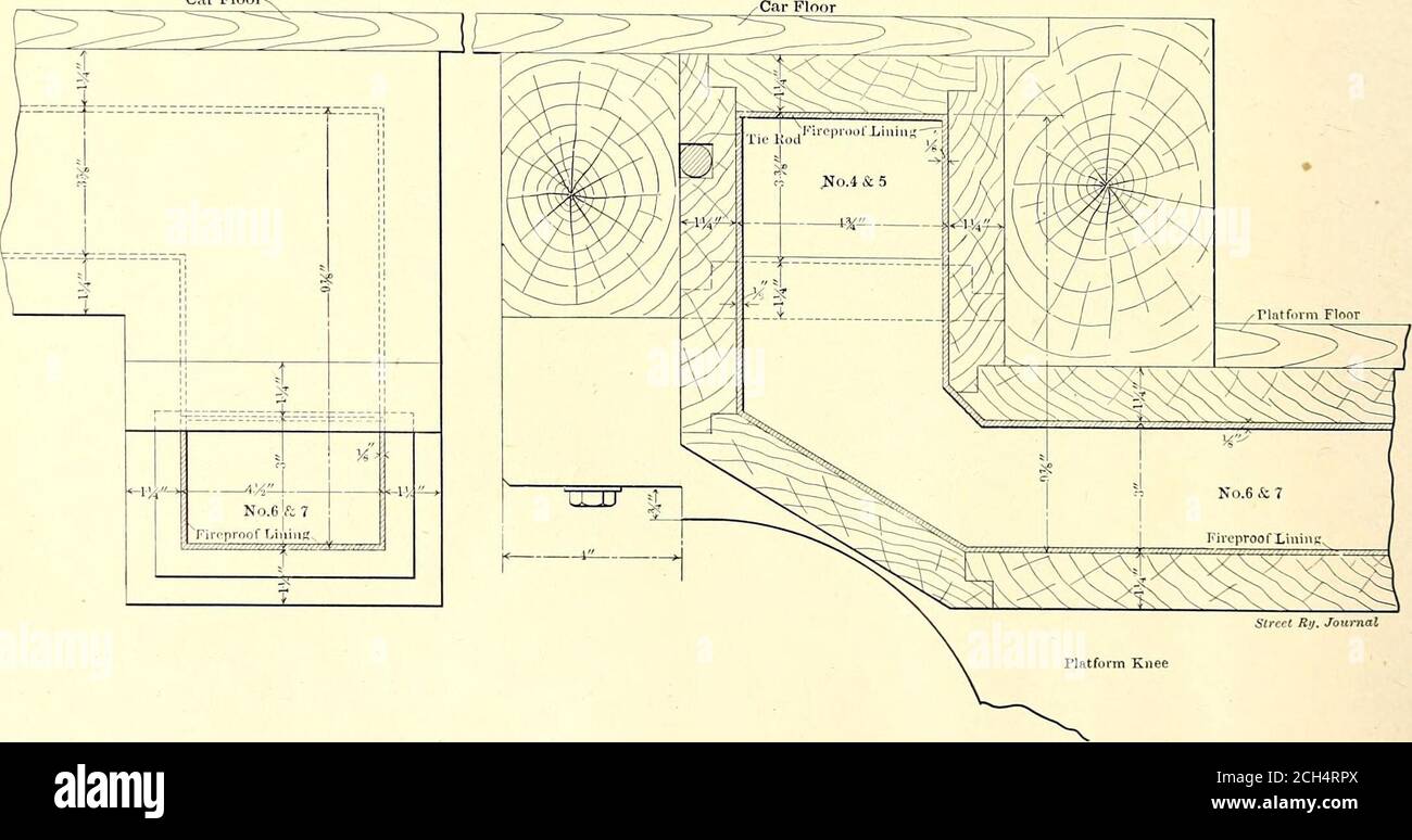 . The Street railway journal . street Rij. Jonrnil Section B-BFIG. 3 ...