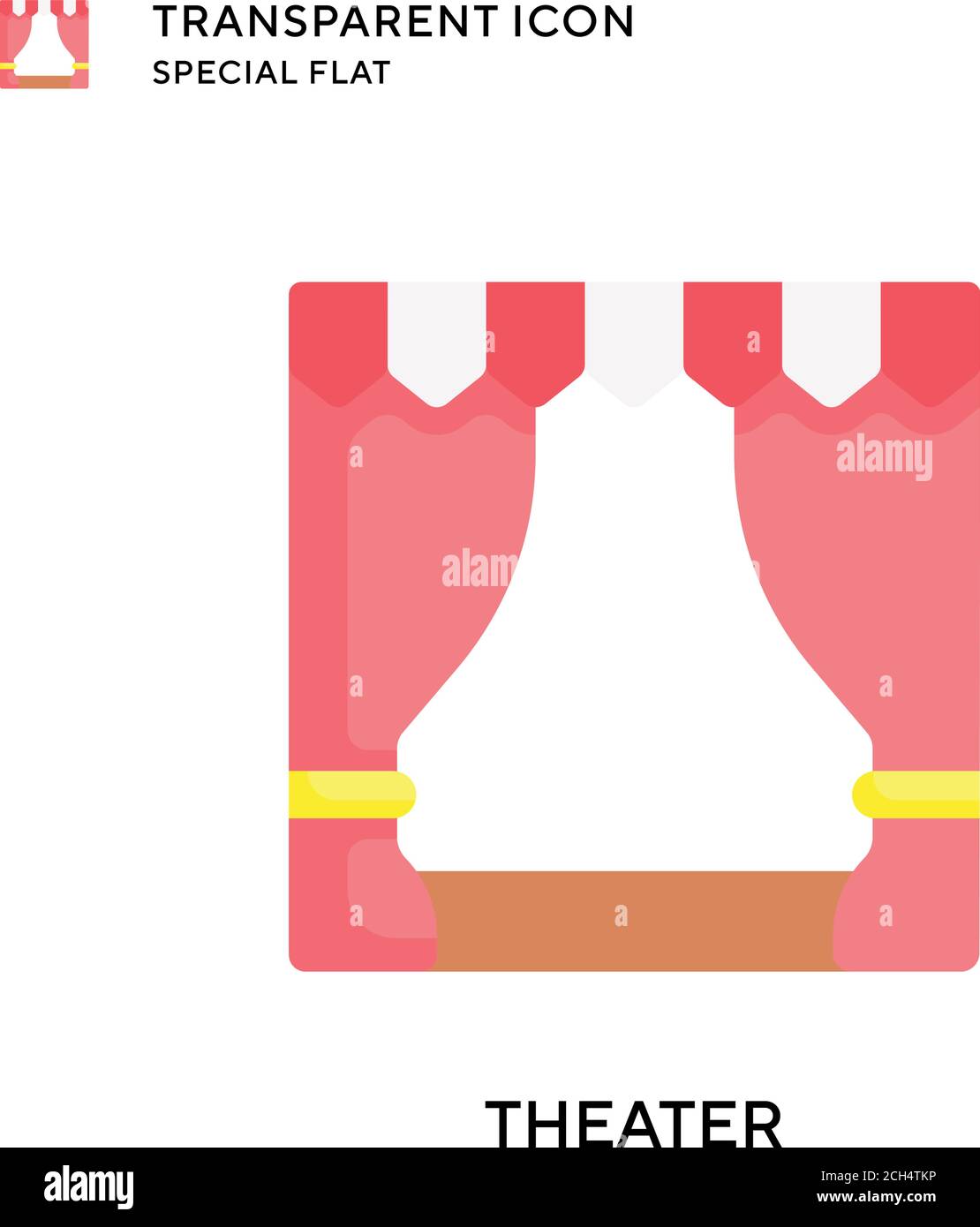 Cinema screen open red curtain Stock Vector Images - Alamy