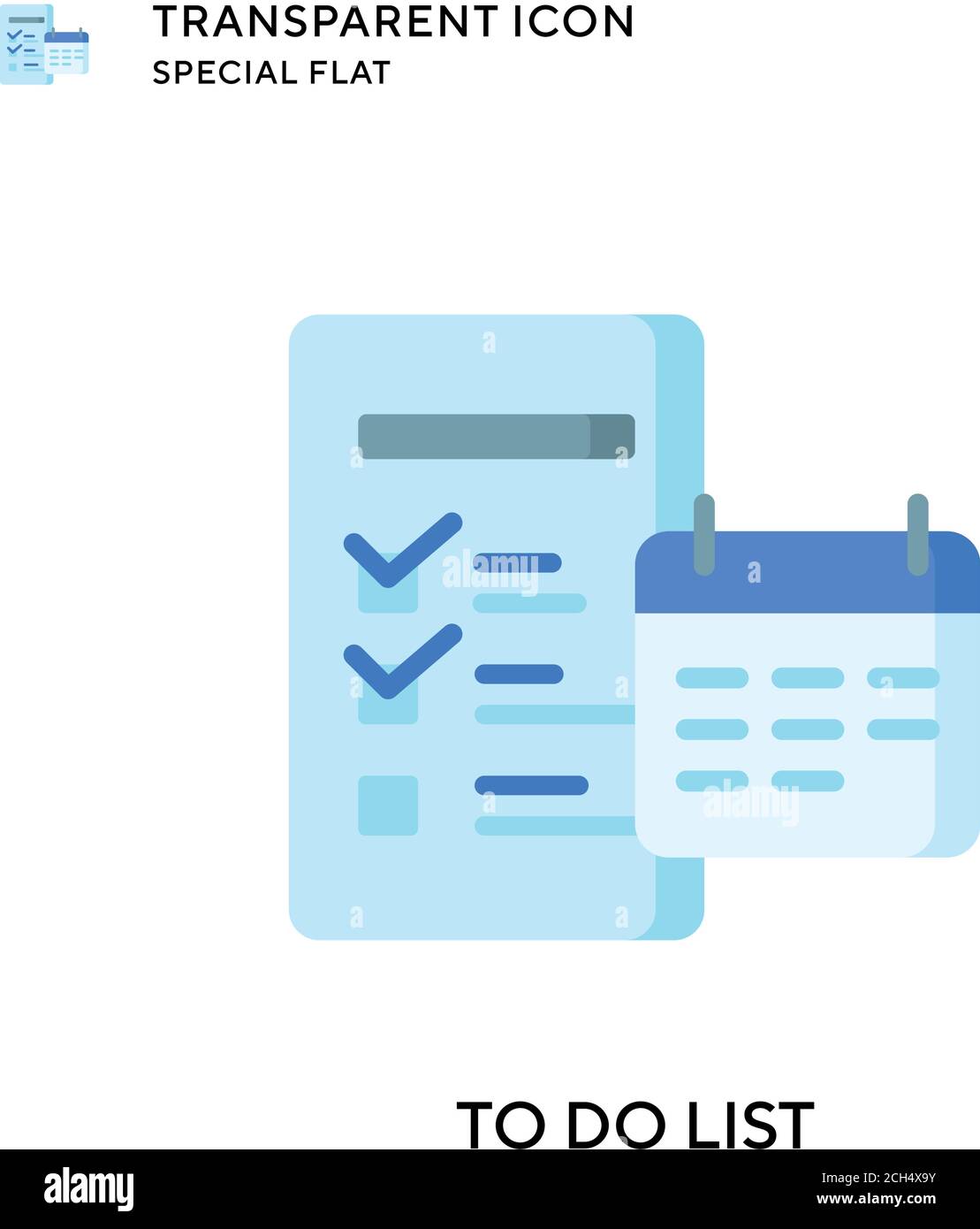 To do list vector icon. Flat style illustration. EPS 10 vector Stock ...