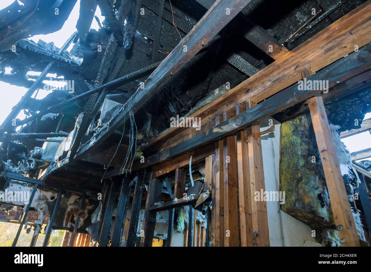 Smoke damage house interior hi-res stock photography and images - Alamy