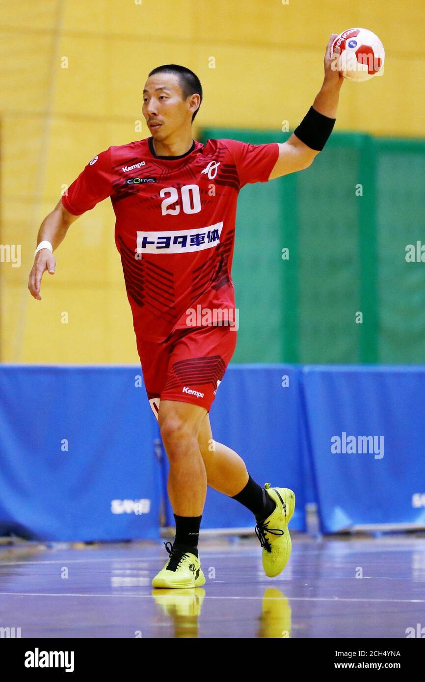 Saitama, Japan. 6th Sep, 2020. Jin Watanabe Handball : 45th Japan Handball League Men's match ...