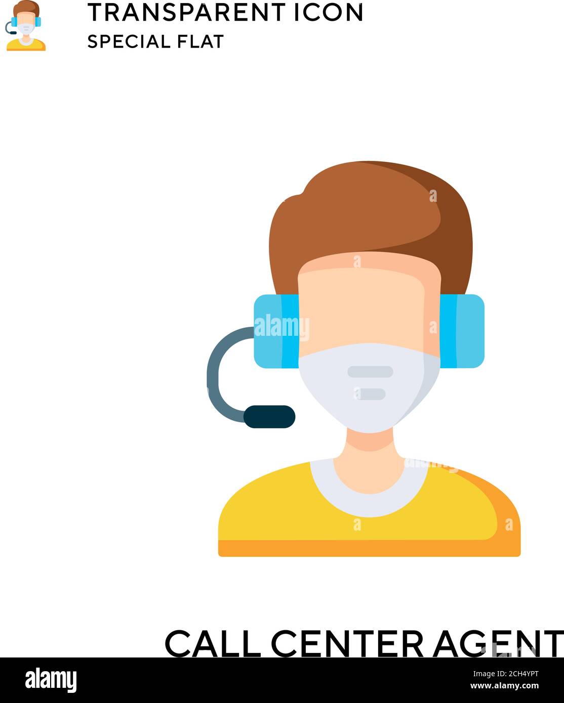 Call centre staff Stock Vector Images - Alamy