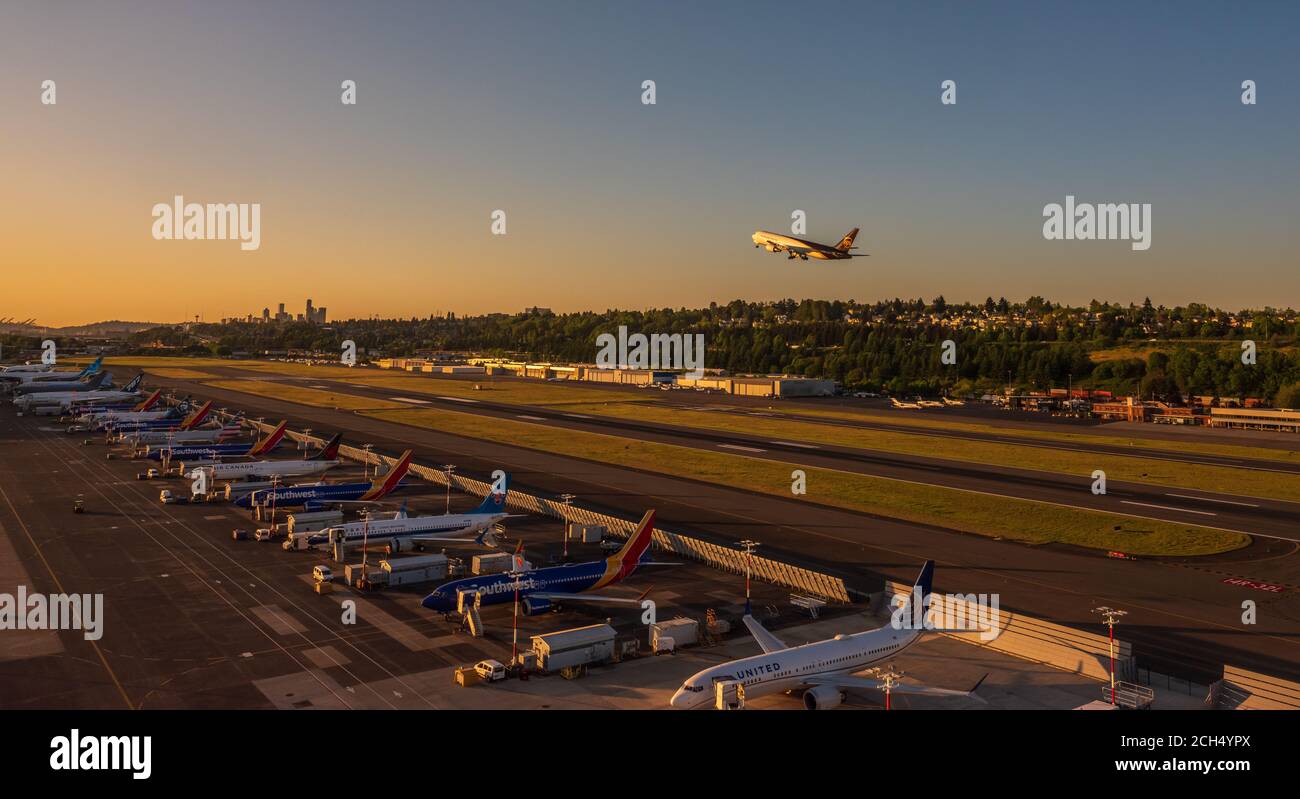 Boeing field hi-res stock photography and images - Alamy