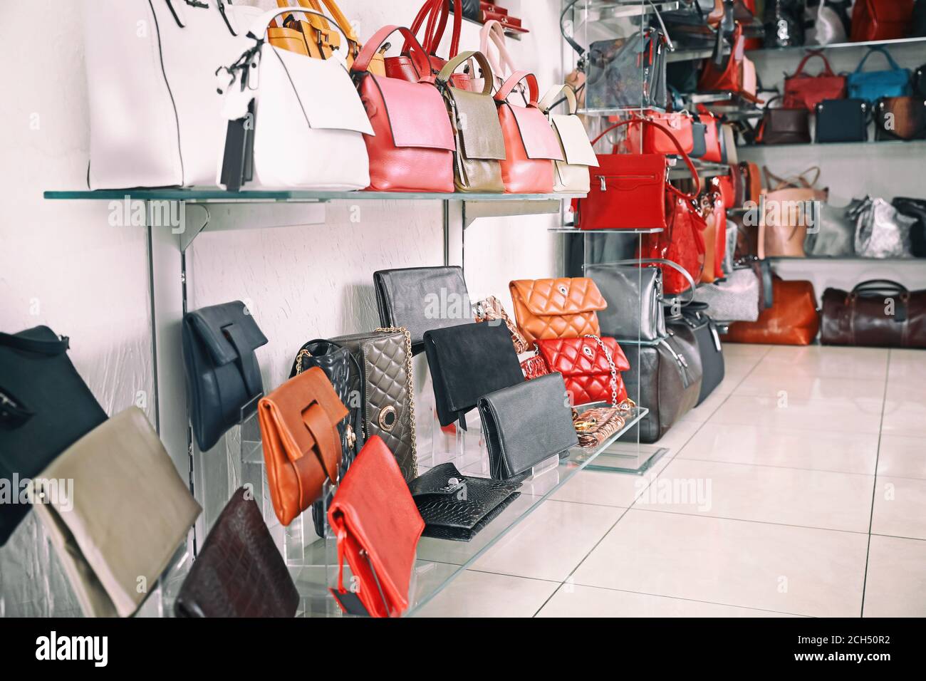 Stylish bags different accessories hi-res stock photography and images ...