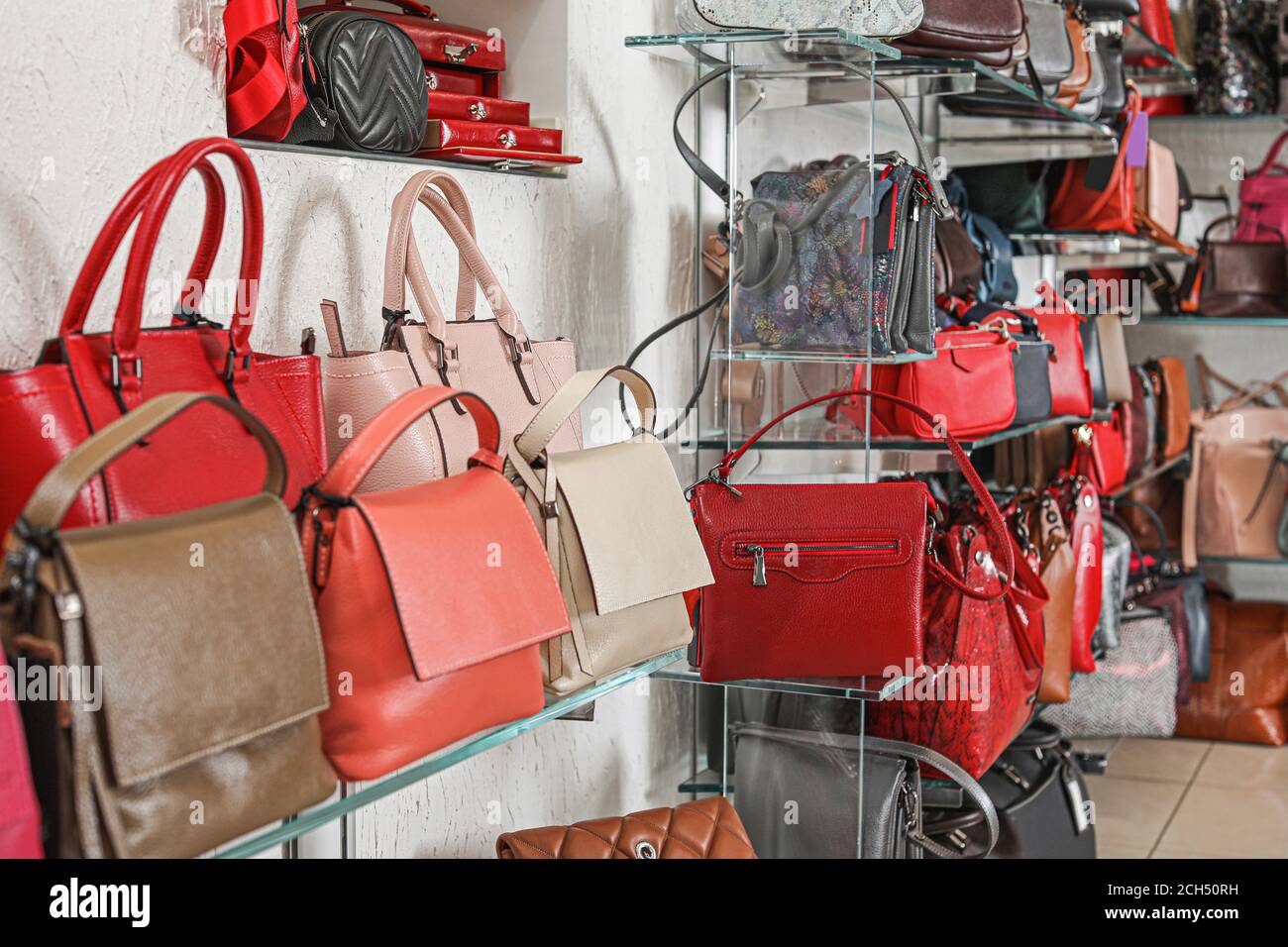 Stylish bags different accessories hi-res stock photography and images ...