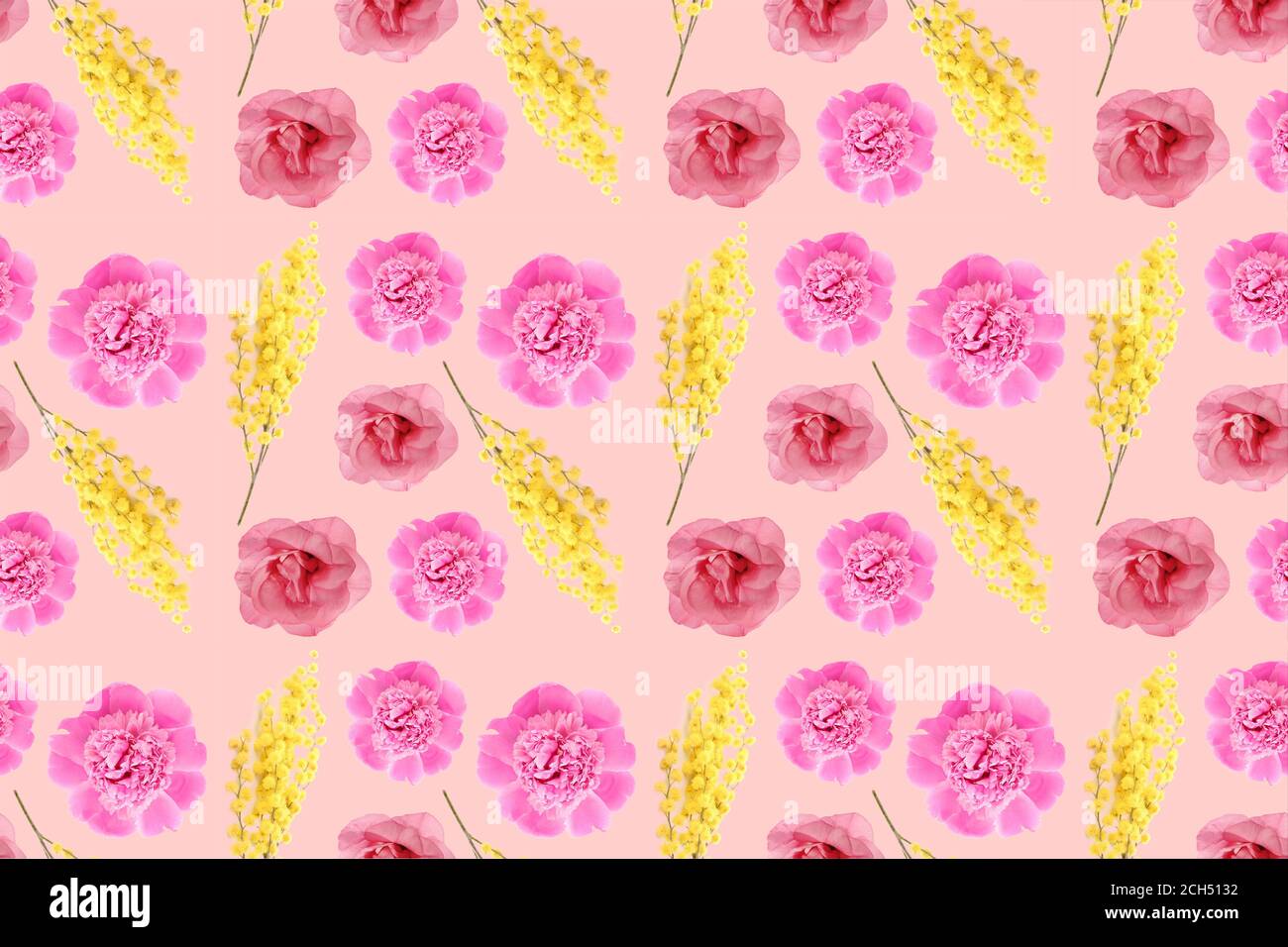 Many beautiful flowers on color background Stock Photo - Alamy