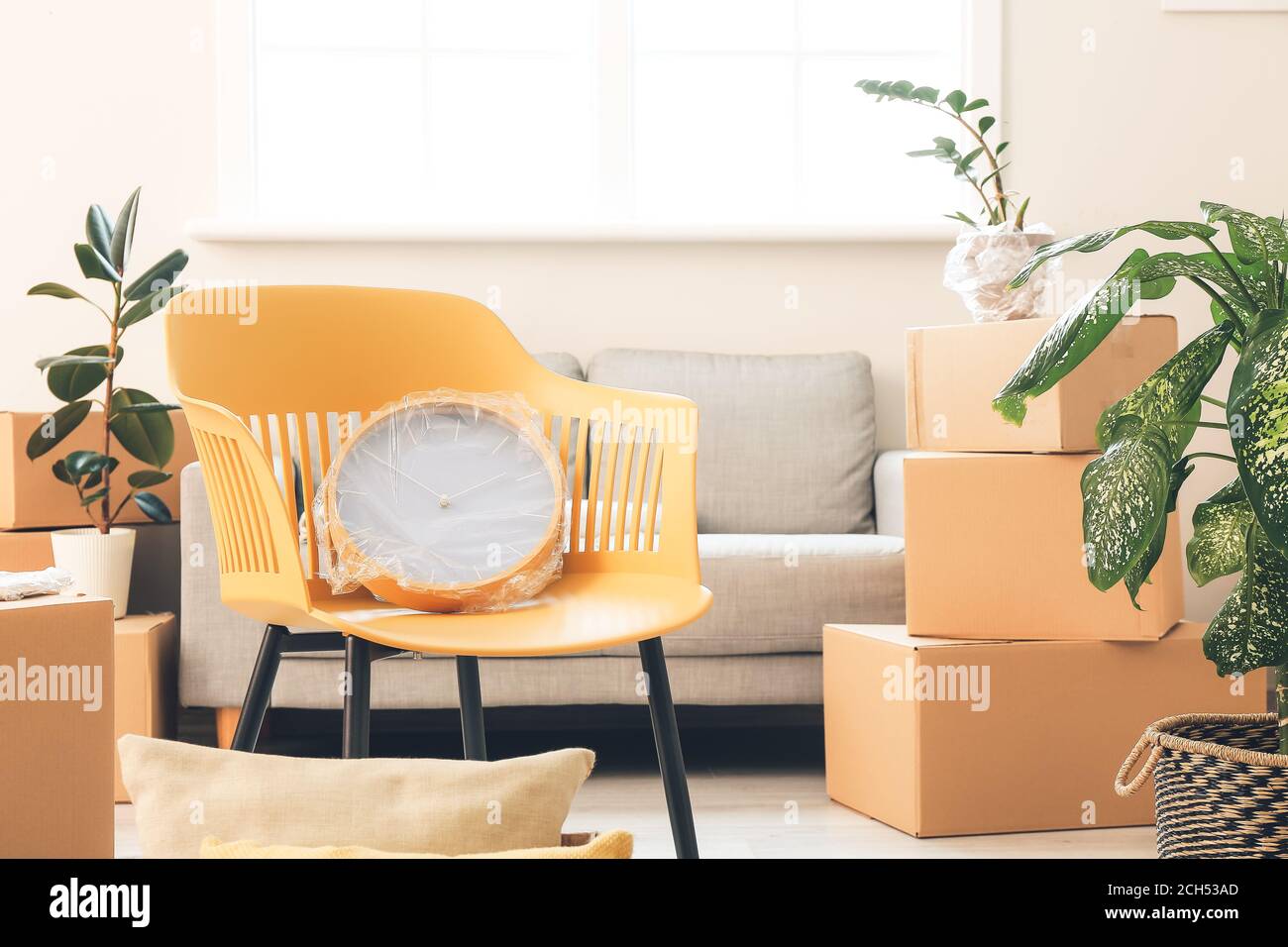 Flat pack furniture boxes hi-res stock photography and images - Alamy