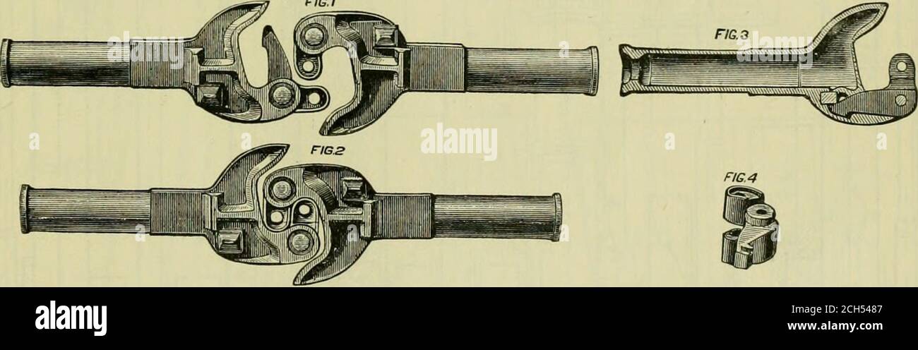 . The railroad and engineering journal . The coupling being made ...