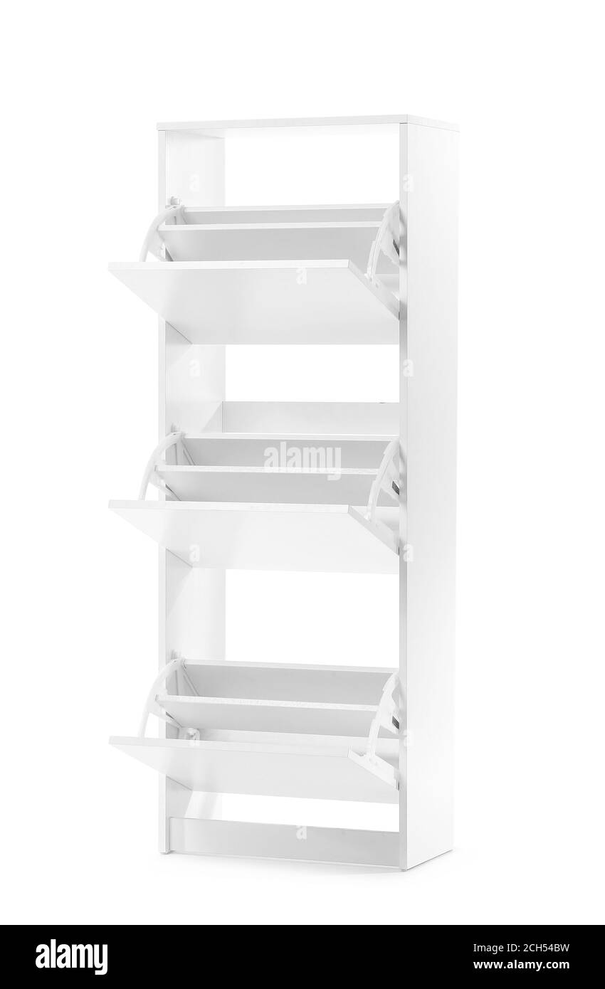 Shoes shelves Black and White Stock Photos & Images - Alamy