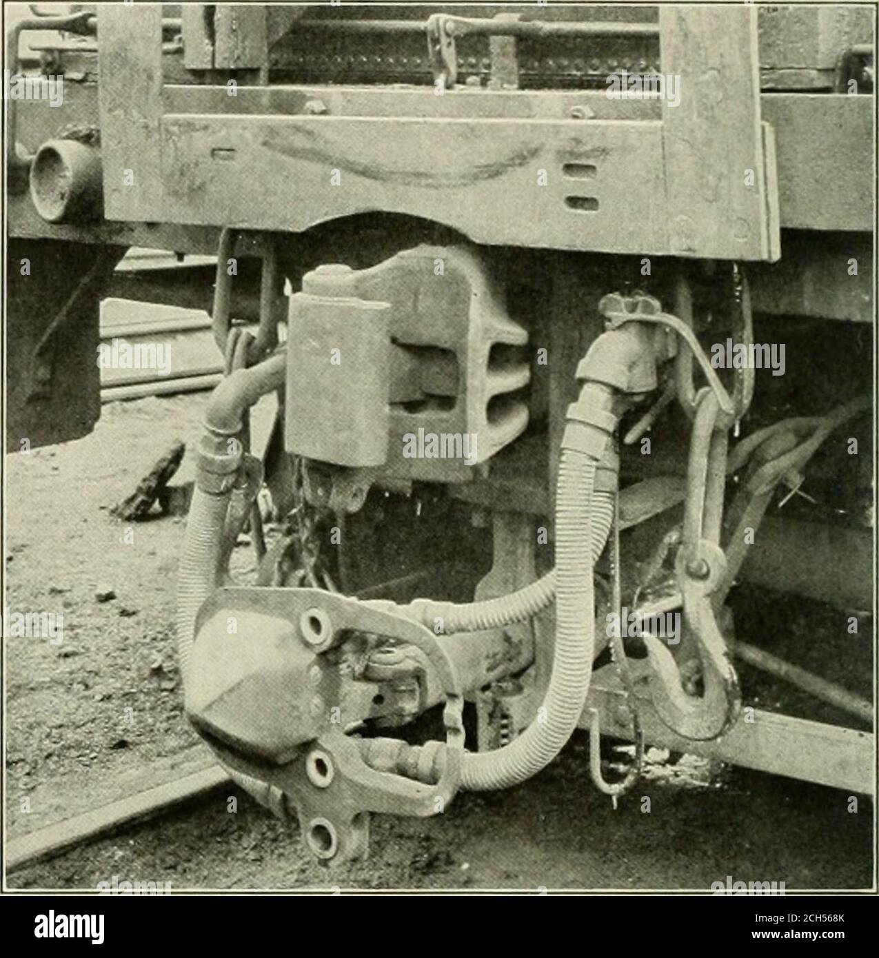 . American engineer . Durbin Automatic Train Pipe Connector as ...