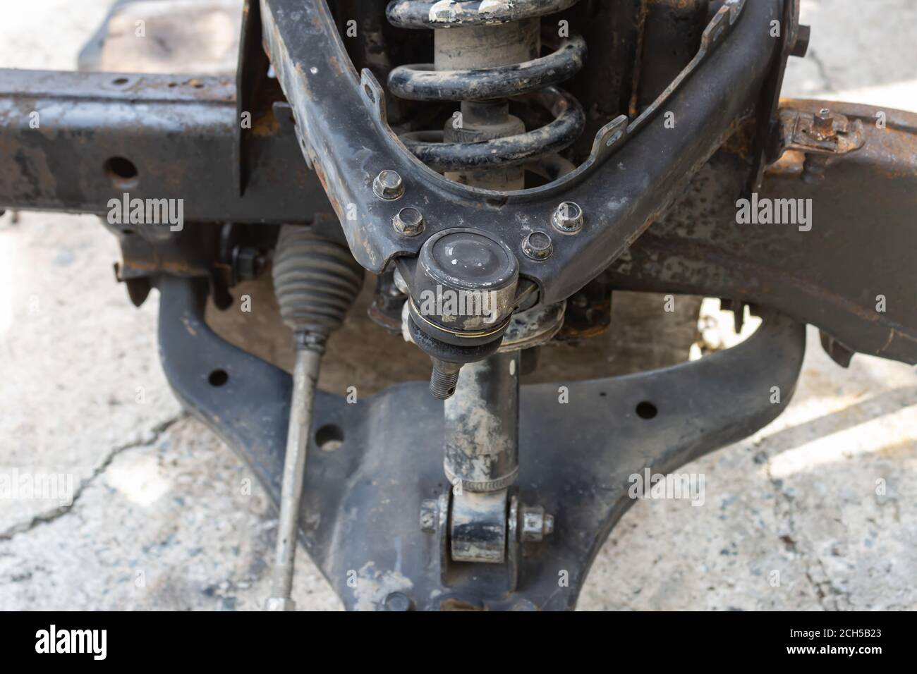 Auto Part Upper Arm Ball Joint and Coil Spring and Shock Absorber and ...