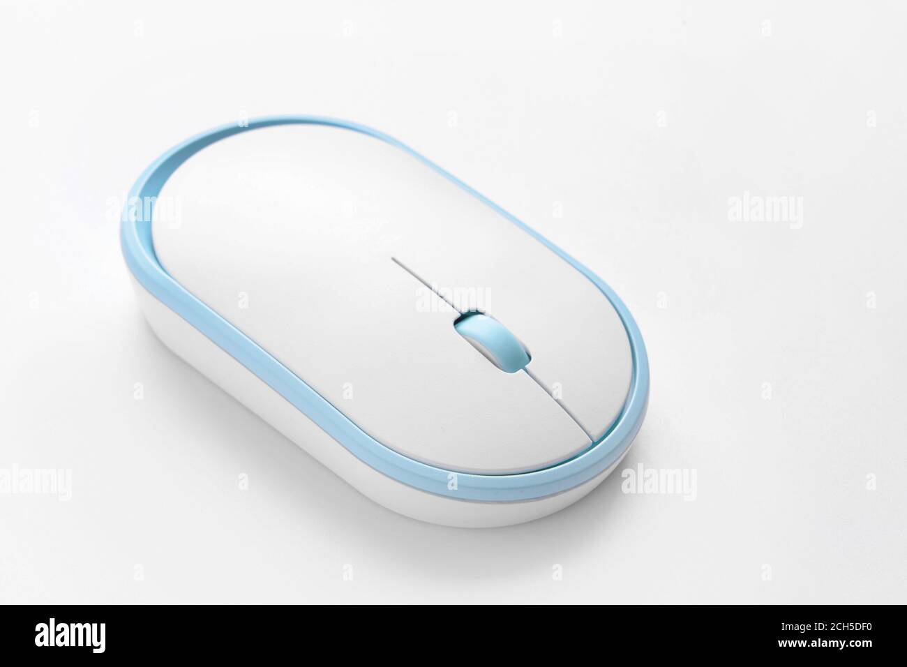 Modern computer mouse on light background Stock Photo - Alamy