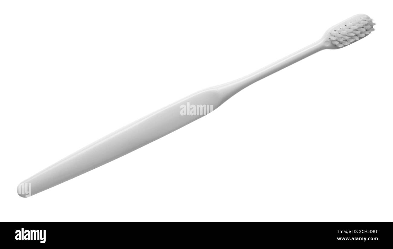 Tooth brush on white background Stock Photo - Alamy