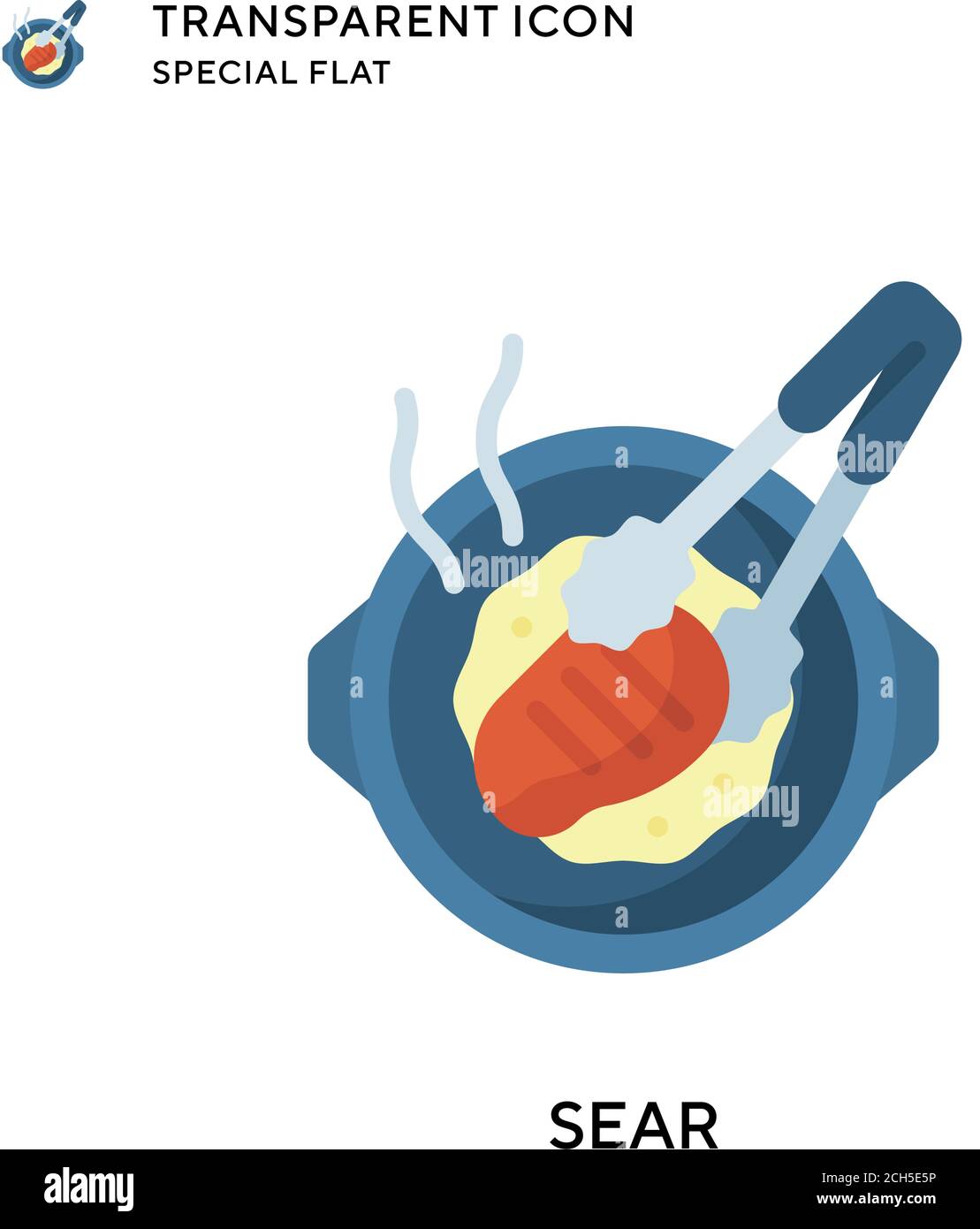 Seared tuna lunch Stock Vector Images - Alamy