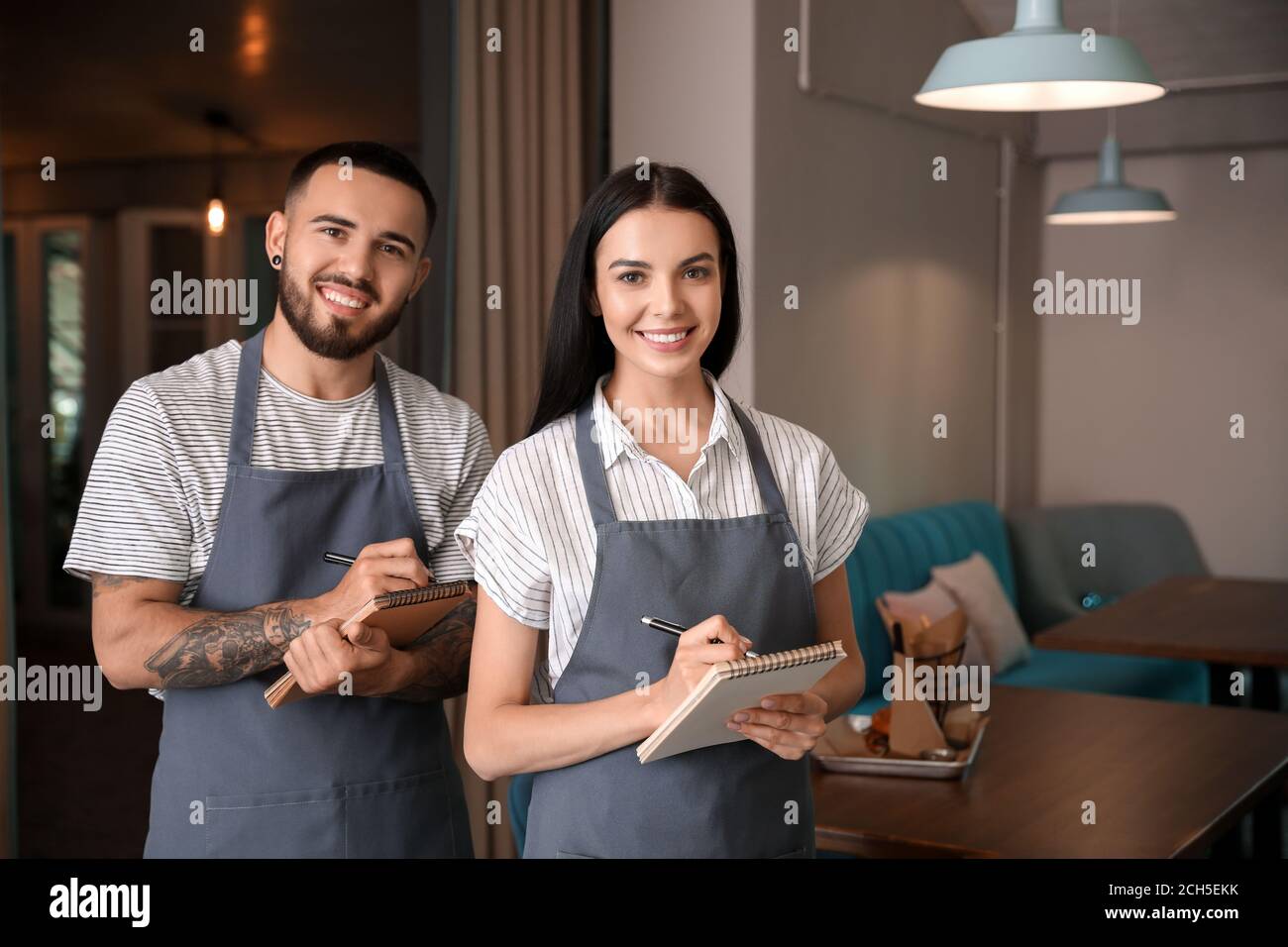 Waiters notebook hi-res stock photography and images - Alamy