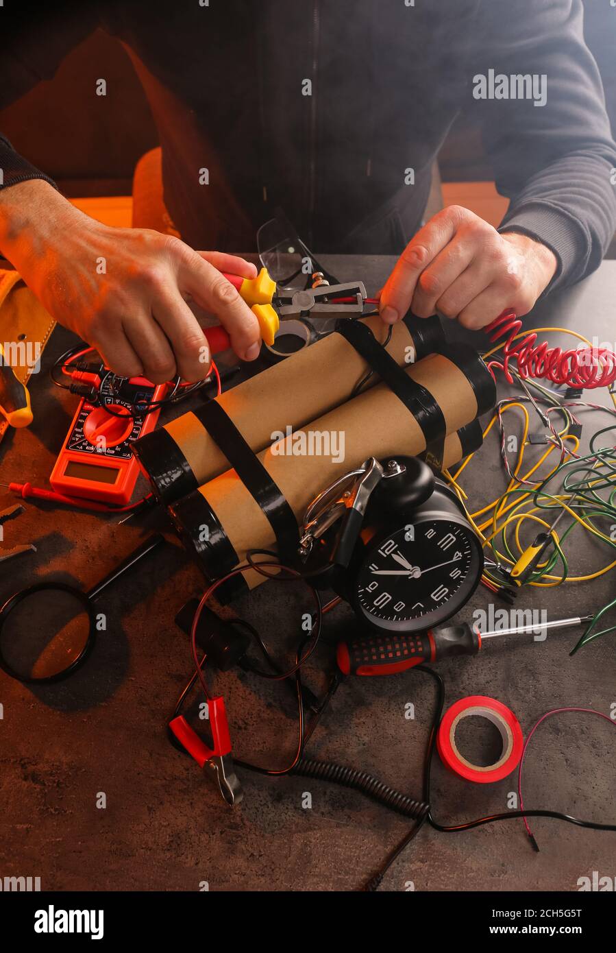 Bomb making equipment hi-res stock photography and images - Alamy