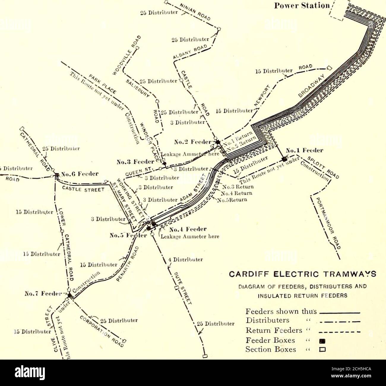 Leeds railway map hi-res stock photography and images - Alamy