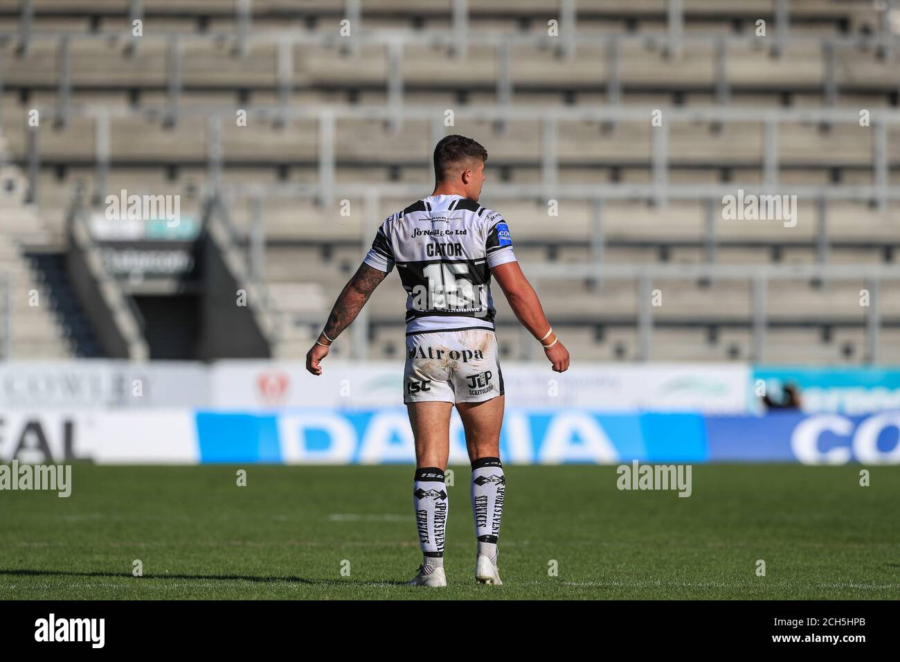 Joe Cator (15) of Hull FC during the game Stock Photo - Alamy