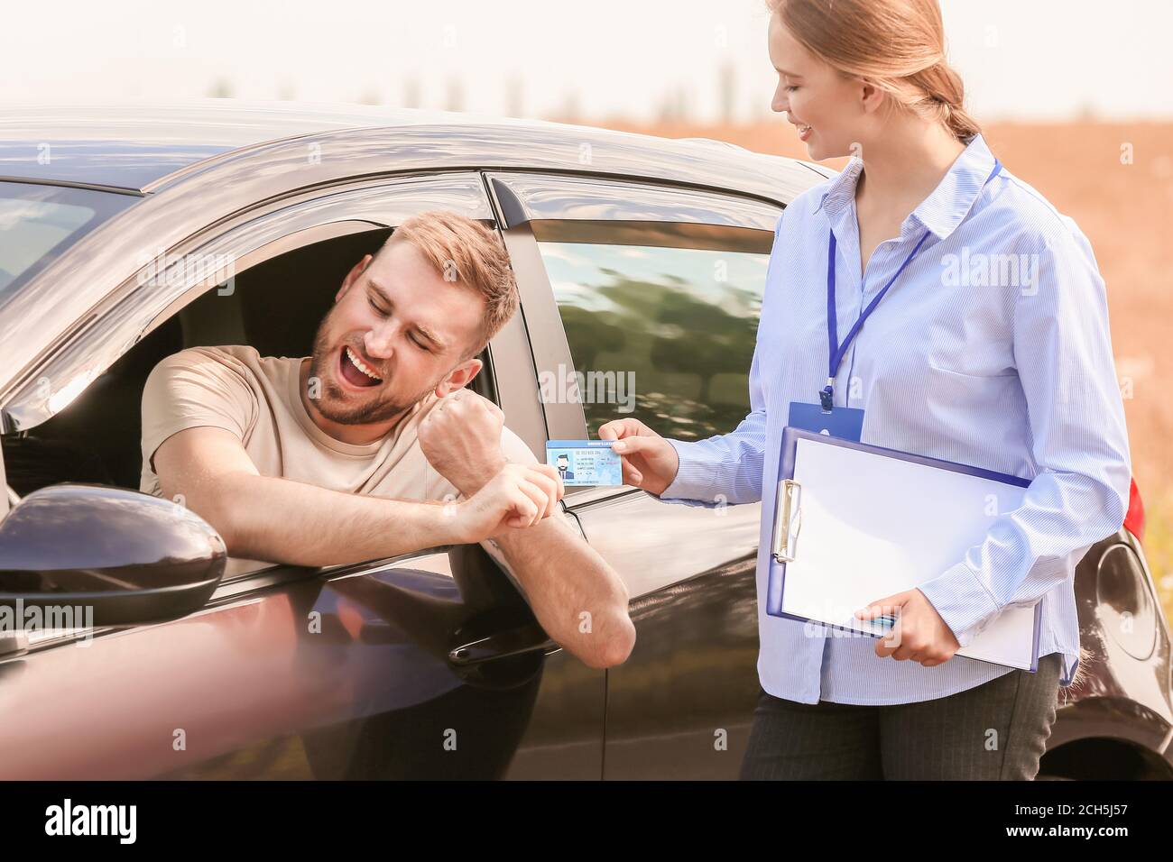 Passing test hi-res stock photography and images - Alamy
