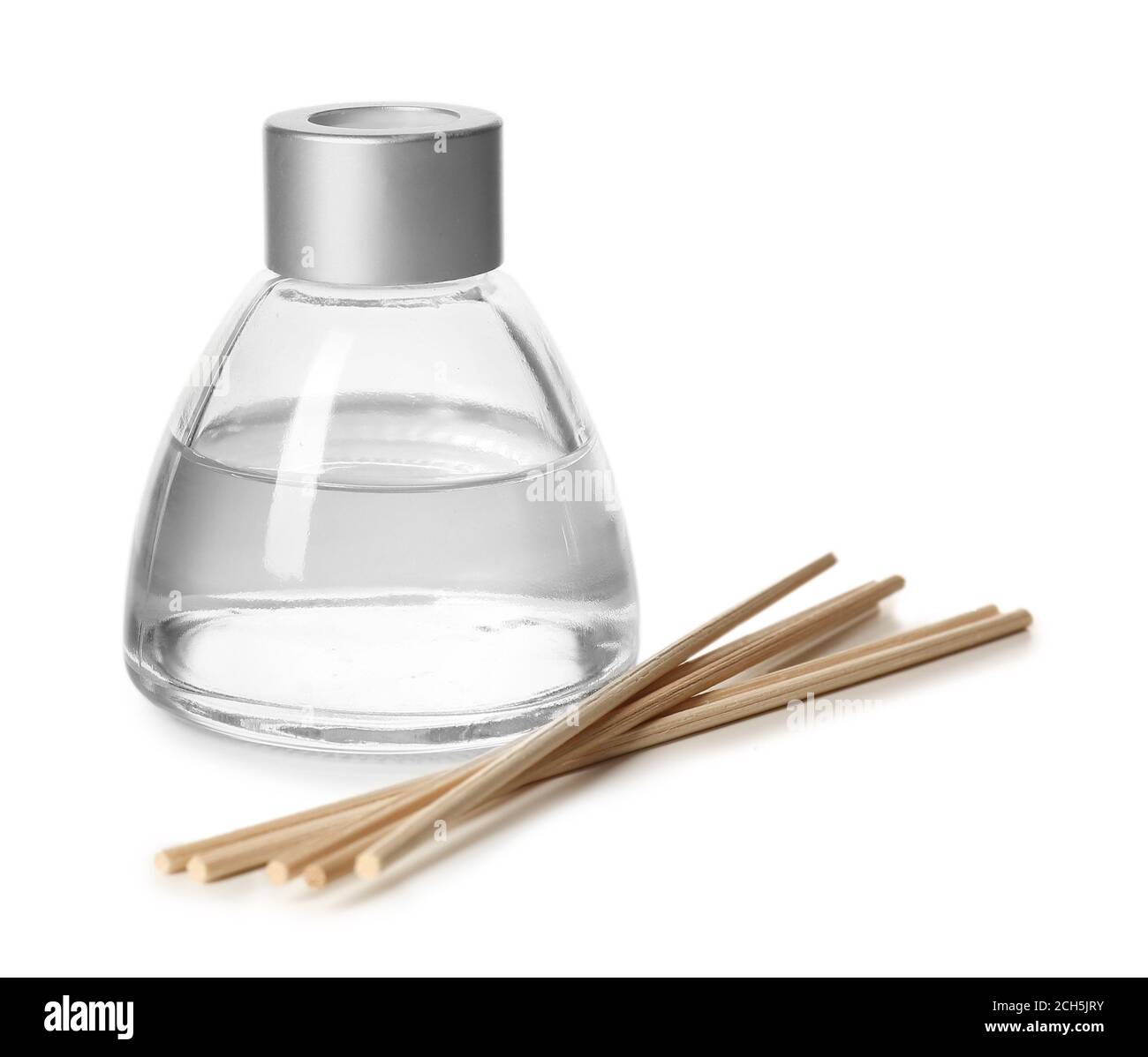 Reed diffuser on white background Stock Photo - Alamy