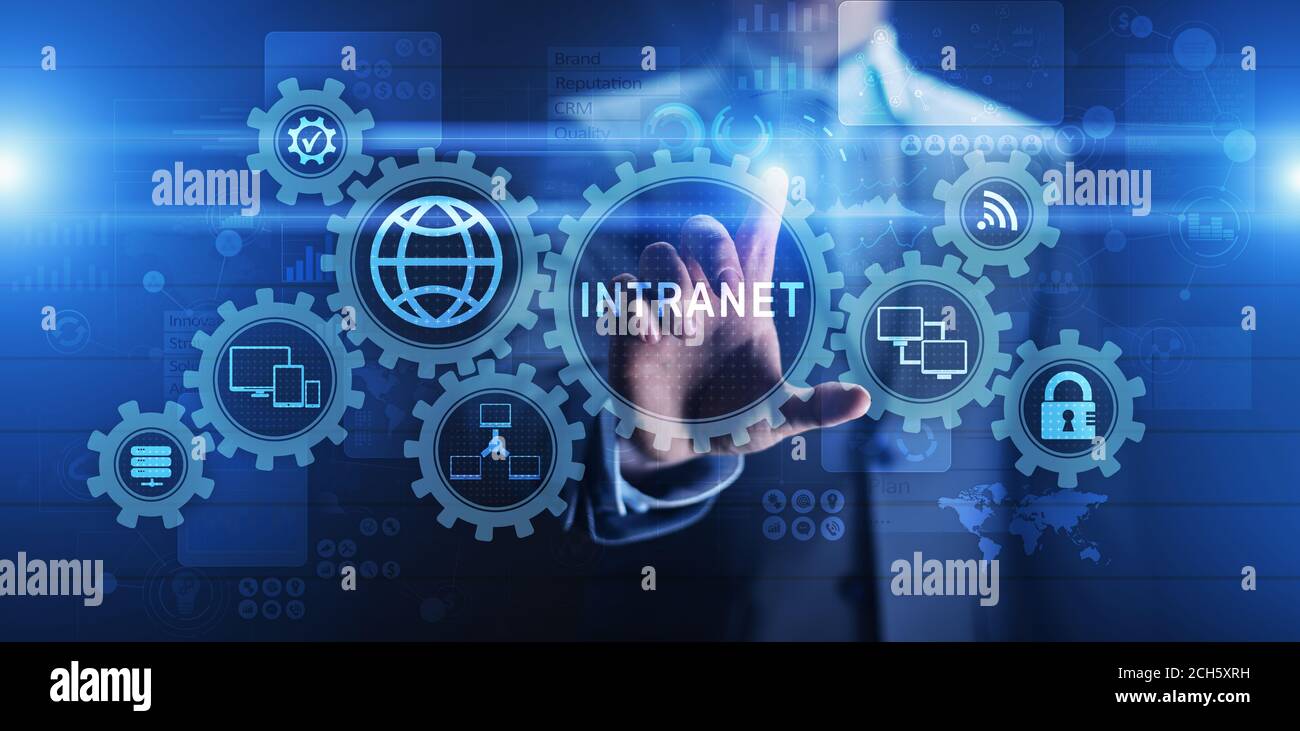 Intranet Business Corporate communication document management system ...