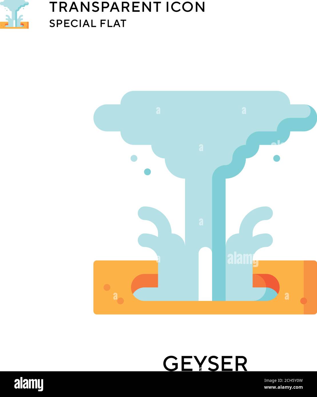 Yellowstone geothermal feature Stock Vector Images - Alamy