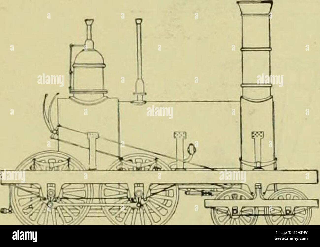 . The railroad and engineering journal . Fig. 15- The engine shown by ...