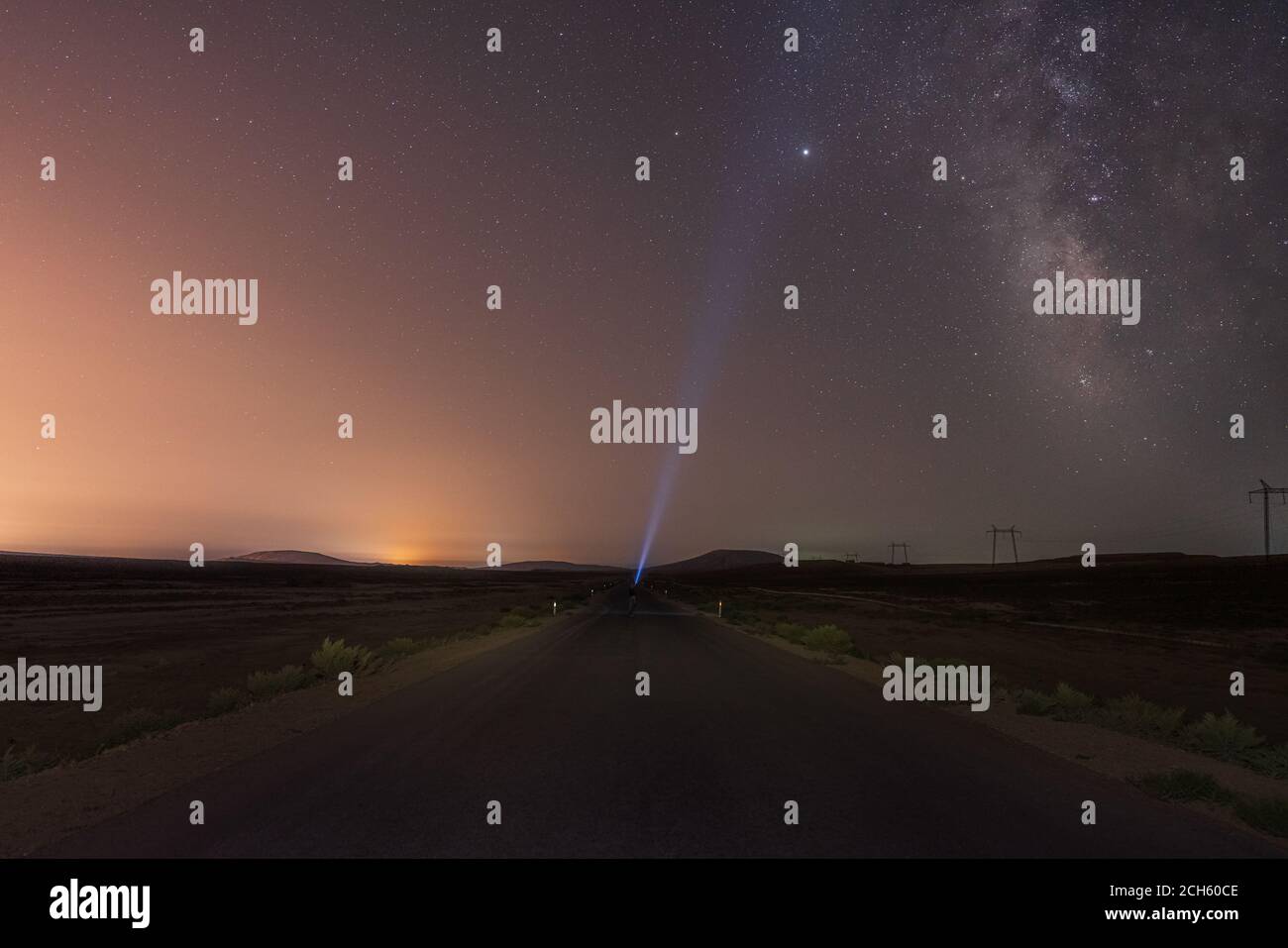 Starlight road hi-res stock photography and images - Alamy