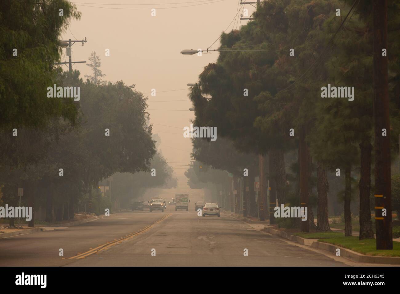 Monrovia, California, USA. 12th Sep, 2020. With fires raging throughout ...
