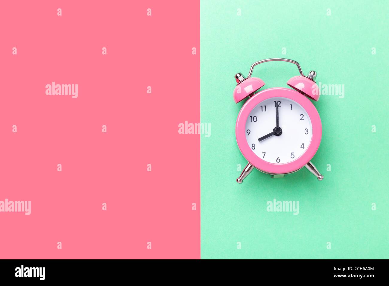 Mint green alarm clock hi-res stock photography and images - Alamy