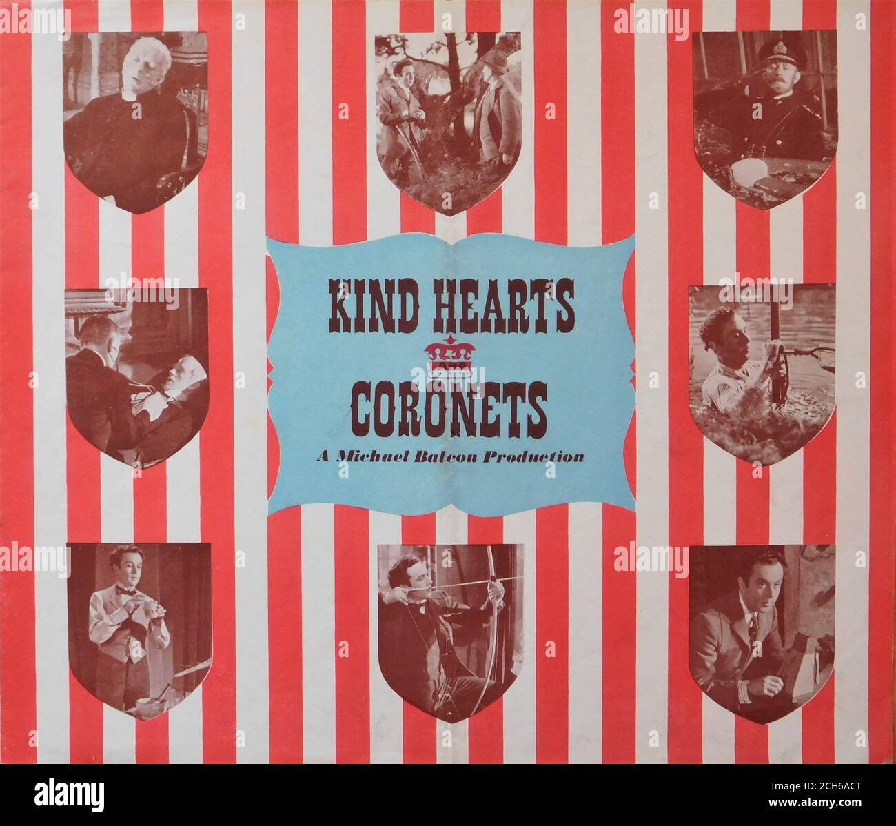 Kind hearts and coronets 1949 alec guinness hi-res stock photography ...