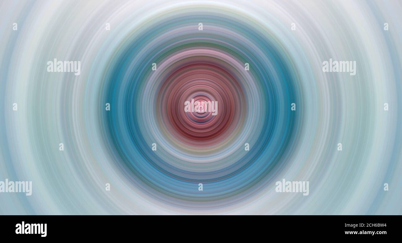 Abstract image. Concentric circles around central point. Flash Light ...