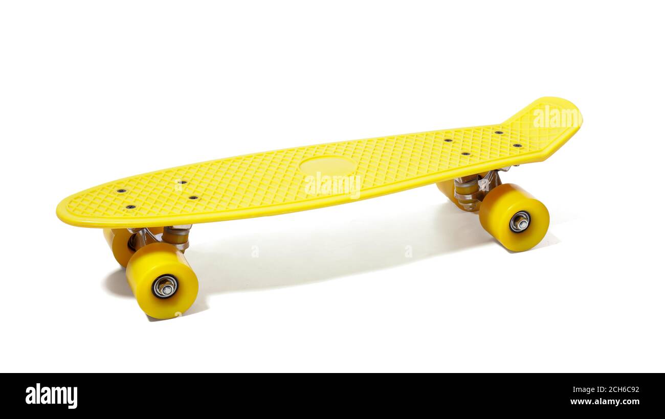 Skateboarder riding skateboard on Cut Out Stock Images & Pictures - Alamy