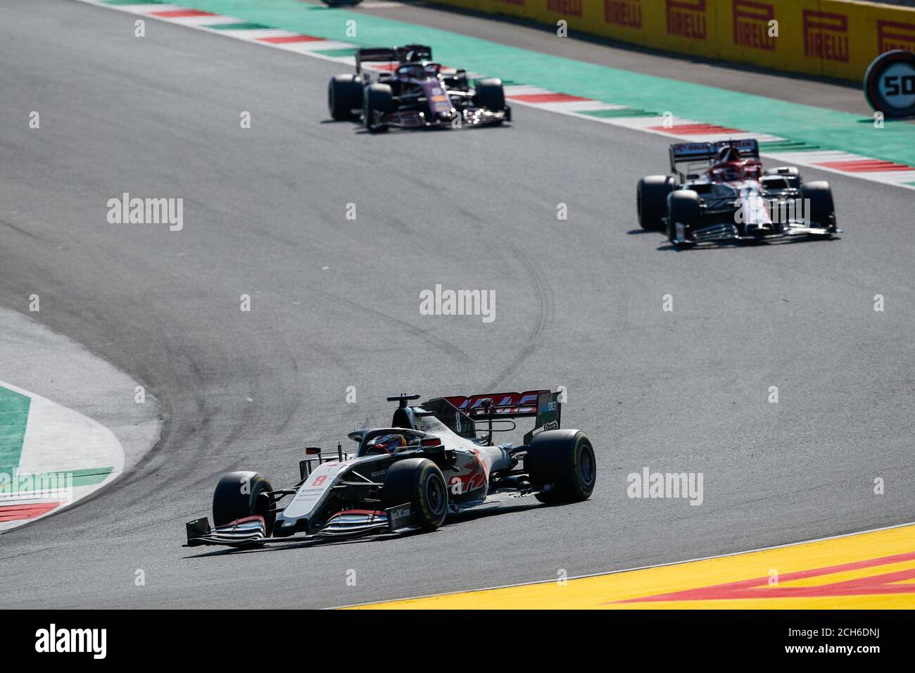 08 GROSJEAN Romain (fra), Haas F1 Team VF-20 Ferrari, action during the ...