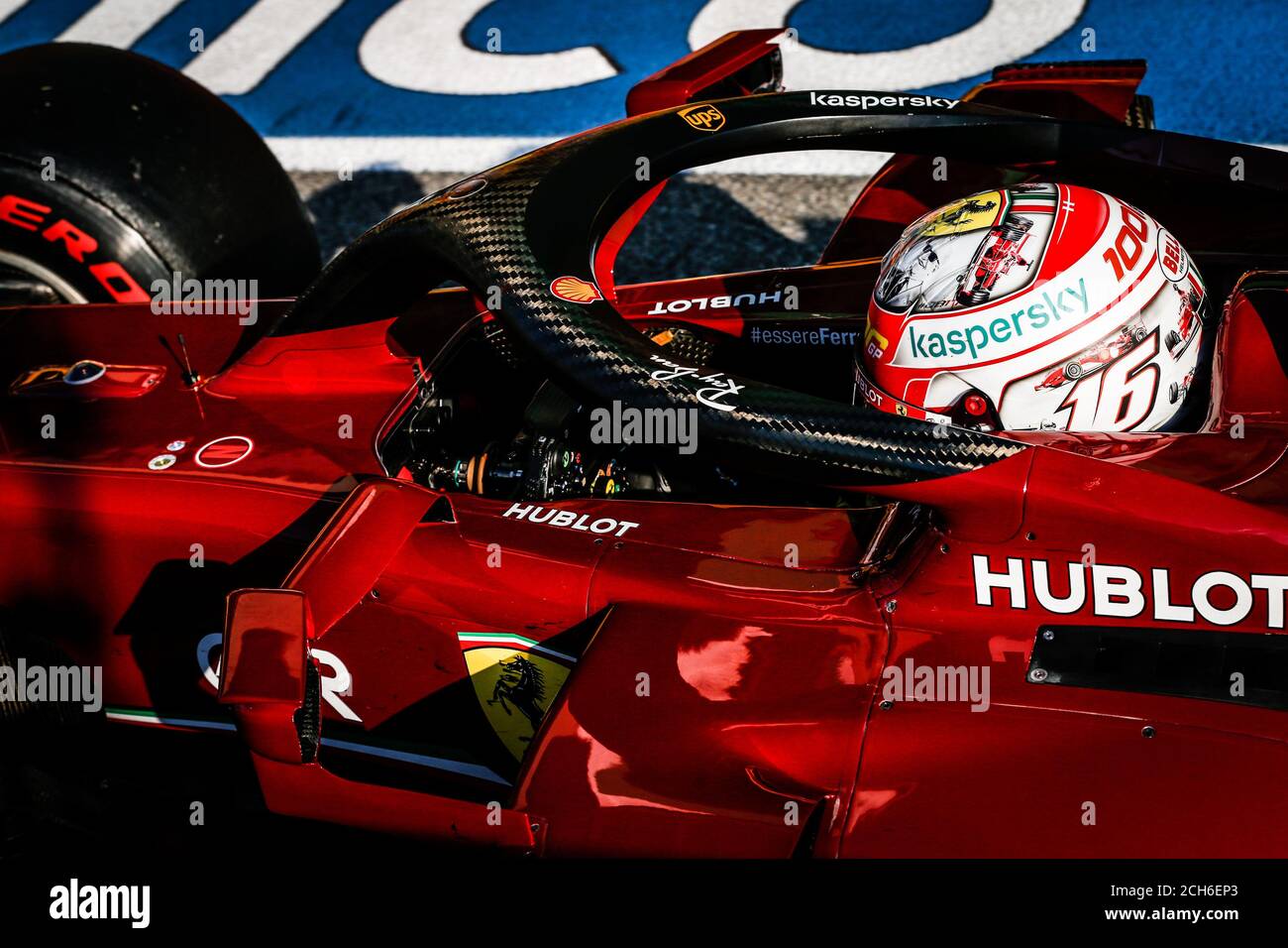 LECLERC Charles (mco), Scuderia Ferrari SF1000, portrait during the Formula 1 Pirelli Gran ...
