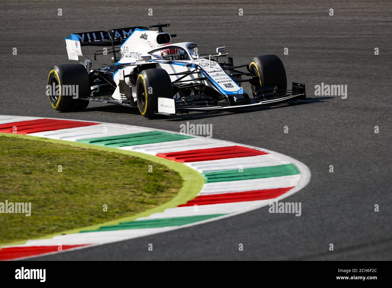 63 RUSSELL George (gbr), Williams Racing F1 FW43, action during the ...