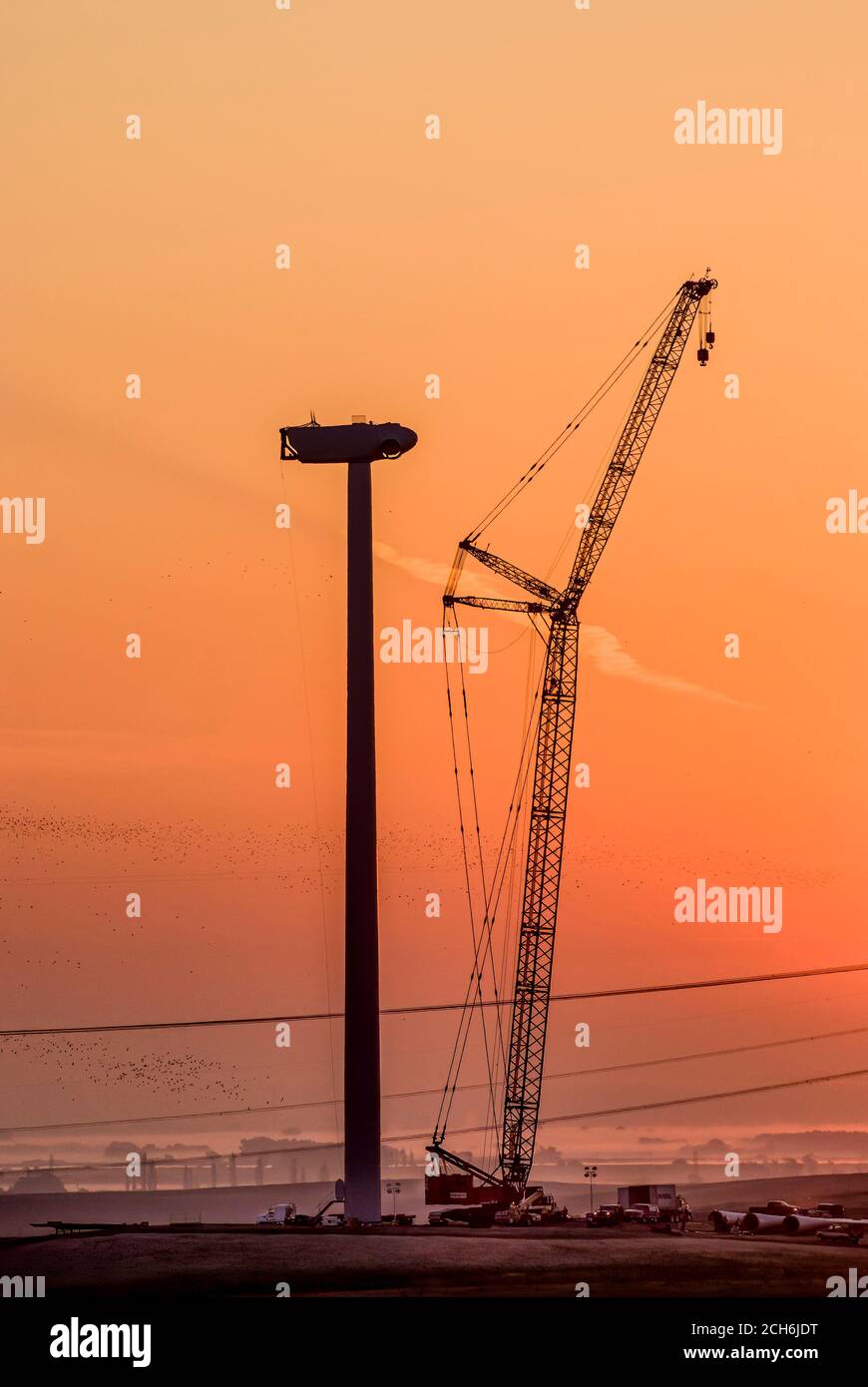 Turbine nacelle hi-res stock photography and images - Alamy