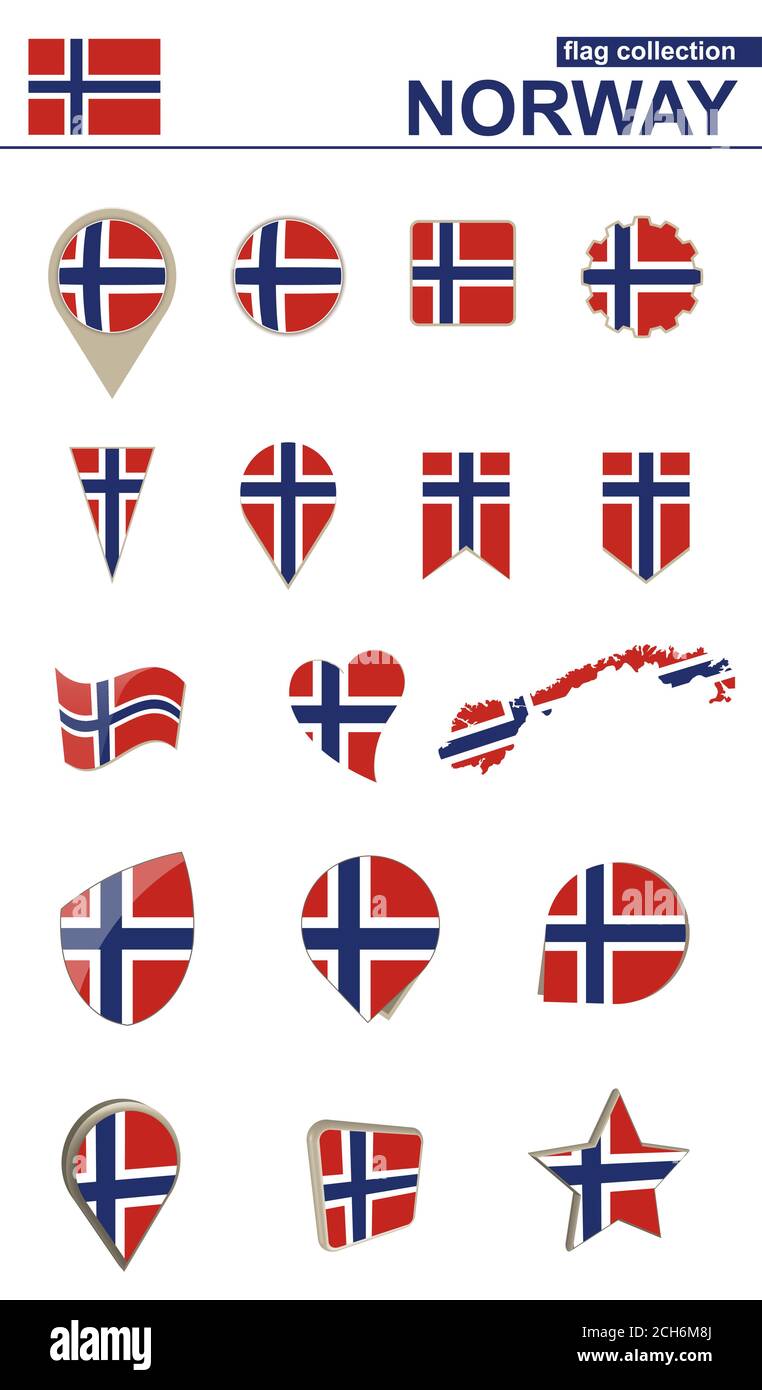 Oslo flag Stock Vector Images - Alamy