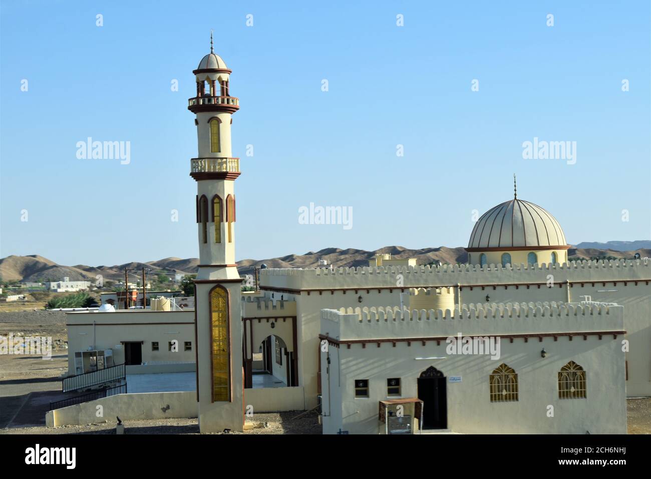 outside view of Grand Masjid. Muscat, Oman Stock Photo - Alamy
