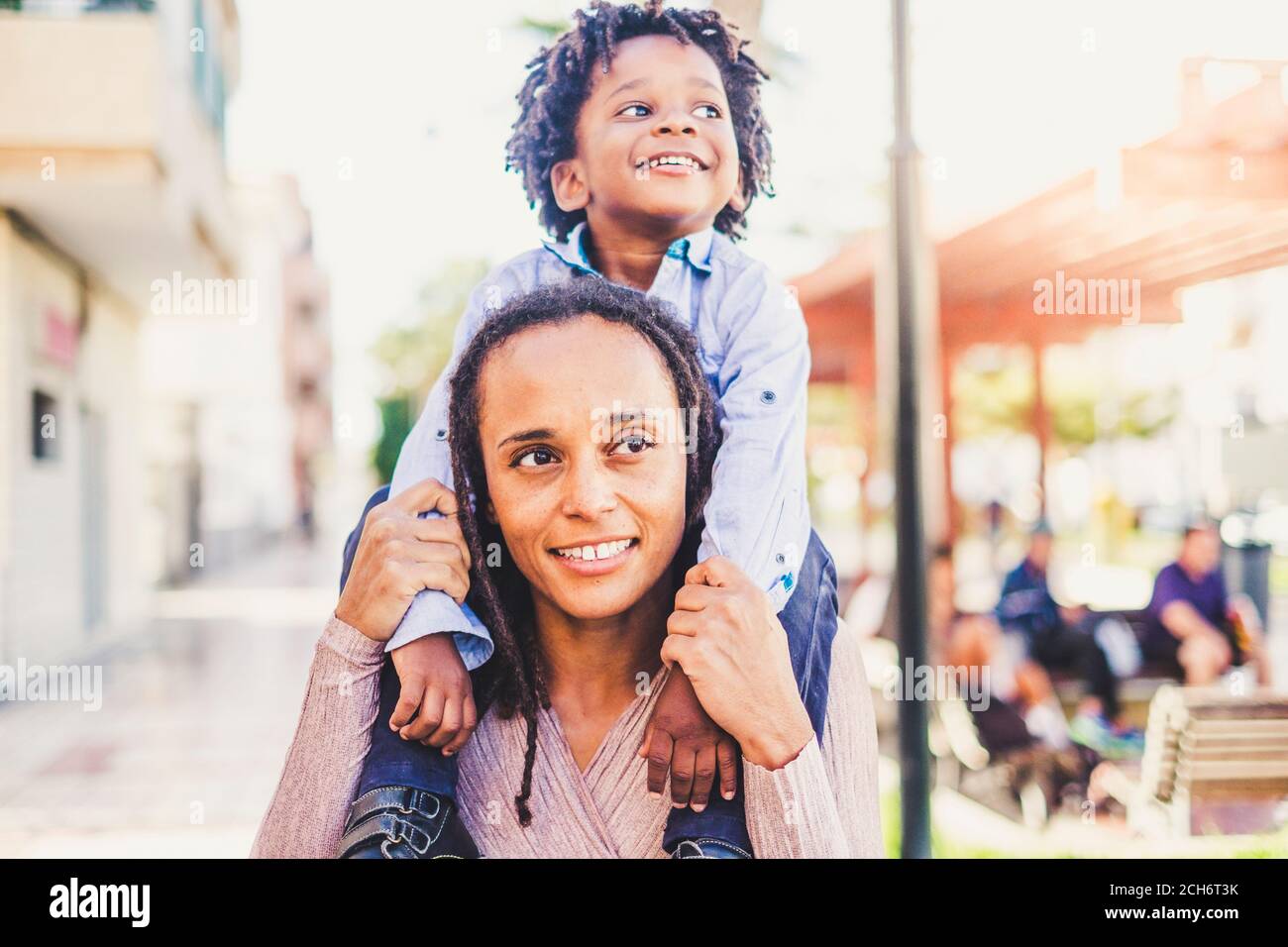 Happy divorced adult hi-res stock photography and images - Alamy