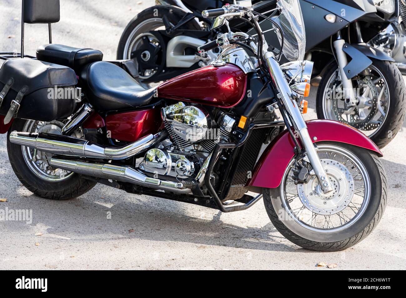 Motorcycle chopper detail side hi-res stock photography and images - Alamy