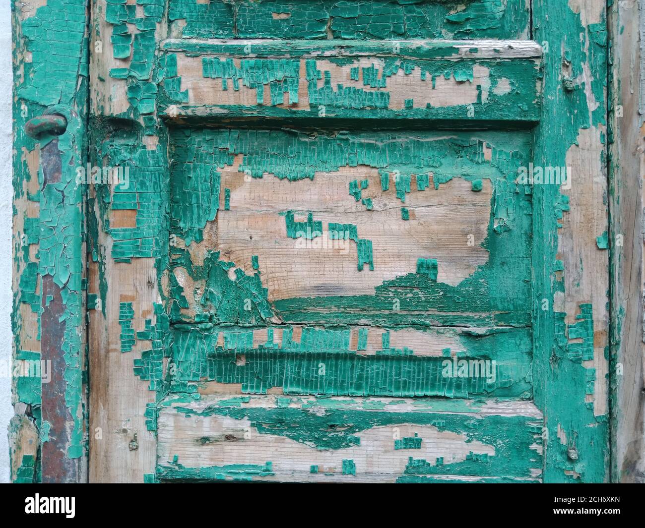 Light green wooden shutters hi-res stock photography and images - Alamy
