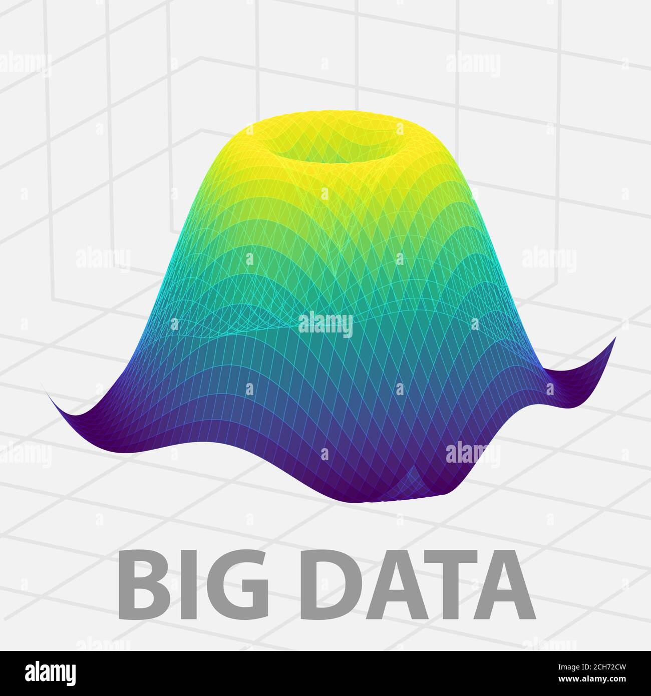 Big data 3D graph Stock Vector Image & Art - Alamy